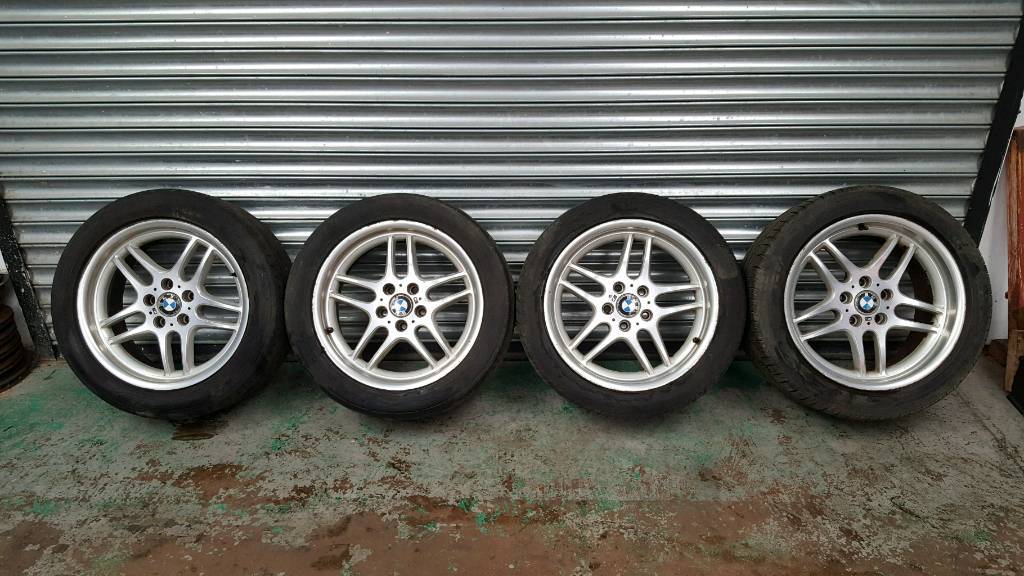 BMW E38 Genuine 18" staggered M parallel alloy wheels e38 / e34 | in ...