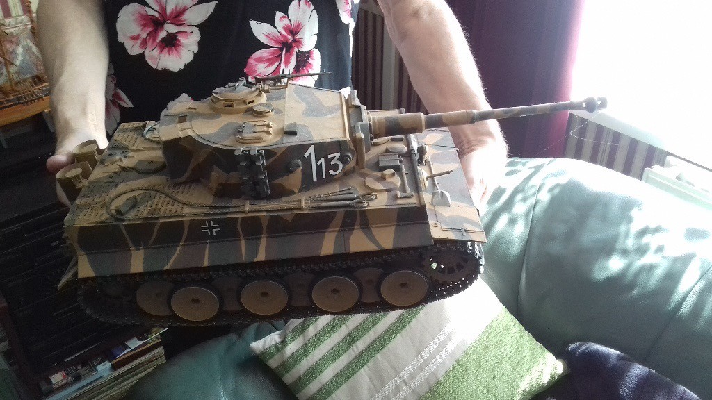 Massive pre-built WW2 German Tank Model | in St Mellons, Cardiff | Gumtree