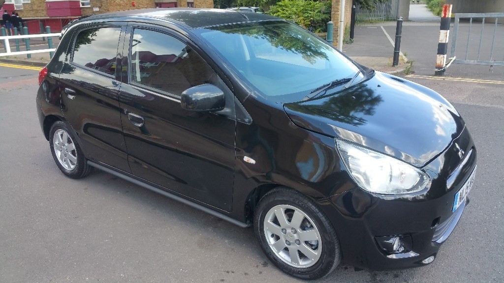 2015 MITSUBISHI MIRAGE 3 CVT AUTOMATIC BLACK/HIGHSPEC ECO AUTO STOP/GO ...