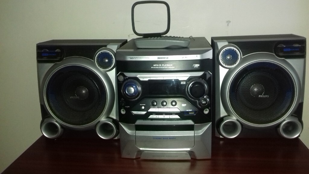 Philips FWM377 MP3 USB Mini Hi-Fi Stereo Sound System. Includes ...