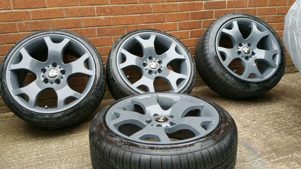 Refurbished 19 inch 19'' BMW tiger claw alloy wheel and tyre in Gun ...