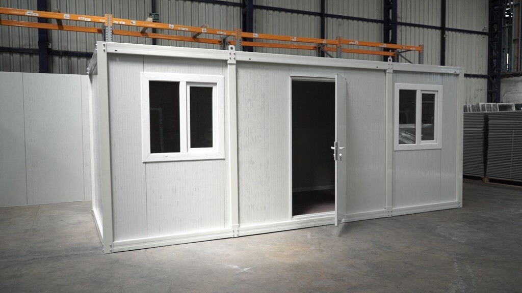 6m x 2.4m (20x8 ft) - FLAT PACK PORTABLE OFFICE CABIN / CONTAINER | in ...