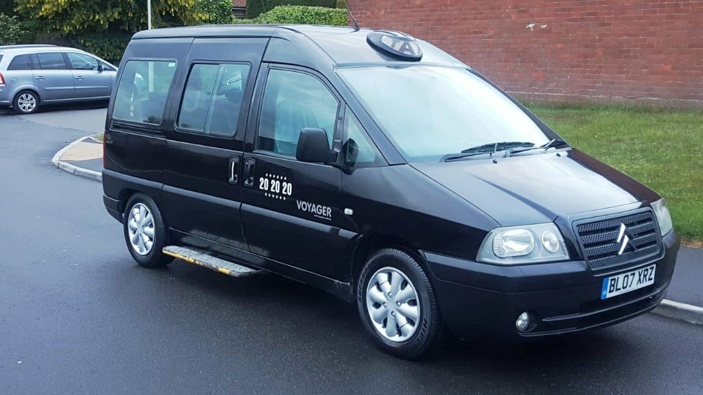 CITROEN DISPATCH PEUGEOT E7 2.0 HDI 8V EURO CAB TAXI BLACK CAB HACKNEY ...