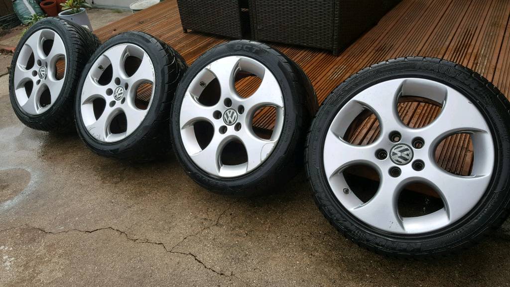 GENUINE VW BBS MONZA 17"ALLOY WHEELS TYRES 5X112 | in Hatfield, South ...