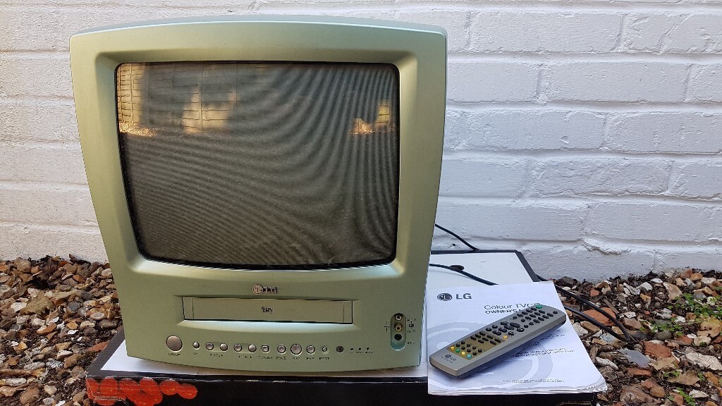 Crt VHS Combo TV with remote retro gaming | in Ferndown, Dorset | Gumtree