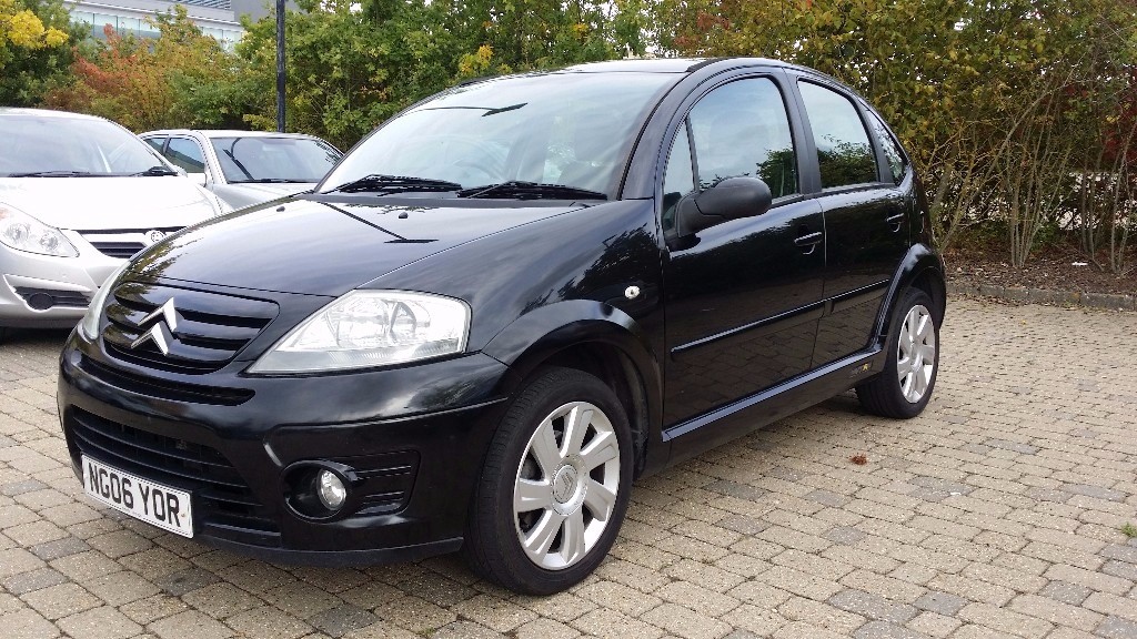 2006 Citroen C3 1.6 i 16v VTR 5dr Black with Service History & 12 ...