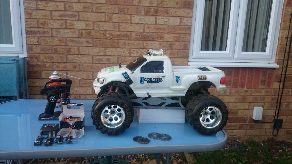 Rc petrol FG MONSTER TRUCK 2 stroke engine 1/5th | in Kettering ...