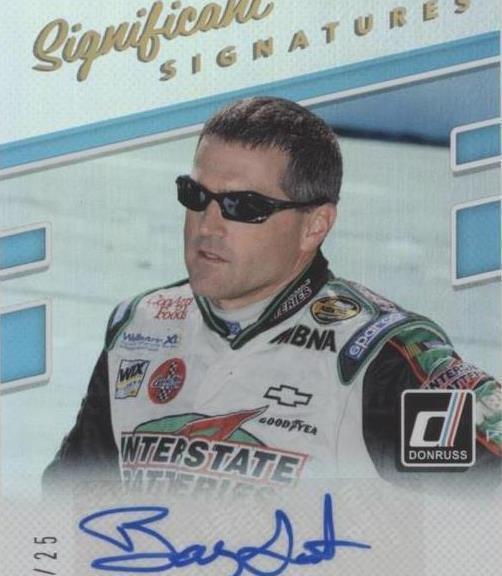 2018 Panini Donruss NASCAR - Significant Signatures Bobby Labonte #SS ...
