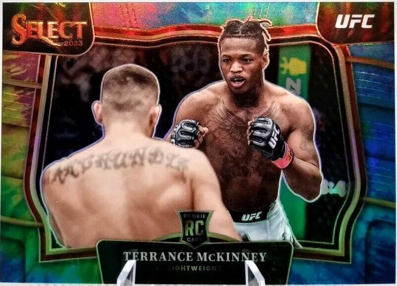 2023 Panini Select UFC - Concourse Terrance McKinney #53 Tie-Dye Prizm ...