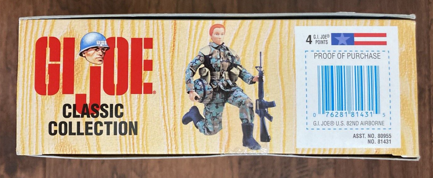 GI Joe Classic Collection U.S. US Army 82nd Airborne Female 12 Figure Mint NIB | EBG