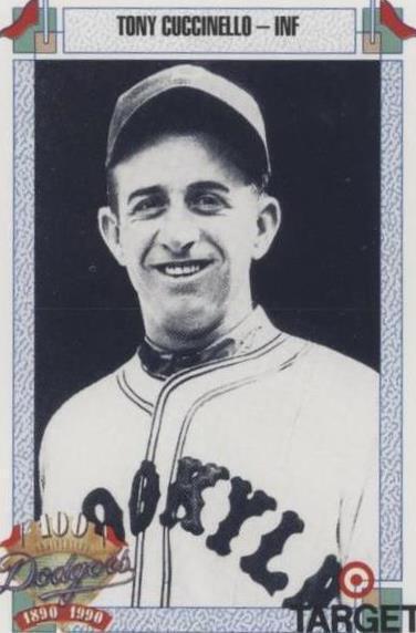 1990 Target Dodgers 100th Anniversary - Tony Cuccinello #153 for sale ...