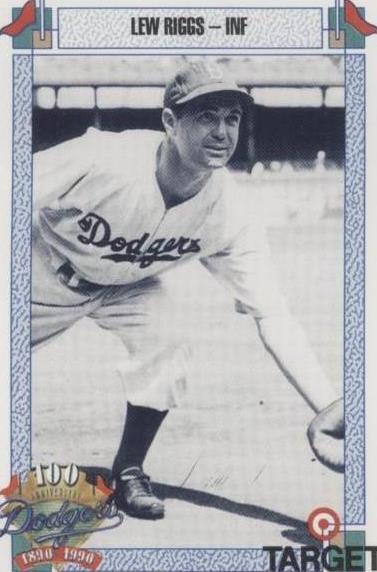 1990 Target Dodgers 100th Anniversary - Lew Riggs #668 for sale online ...