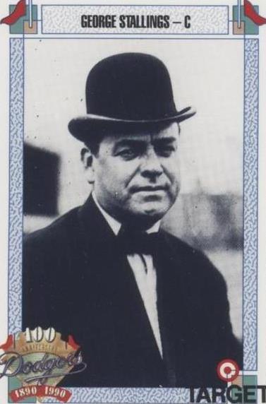 1990 Target Dodgers 100th Anniversary - #761 George Stallings (RC) for ...