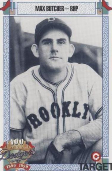 1990 Target Dodgers 100th Anniversary - Max Butcher #96 (RC) for sale ...