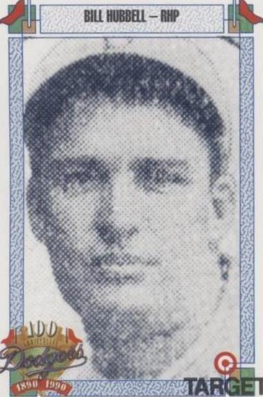 1990 Target Dodgers 100th Anniversary - Bill Hubbell #987 (RC) for sale ...