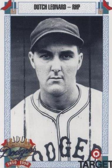 1990 Target Dodgers 100th Anniversary - #448 Dutch Leonard (RC) for ...