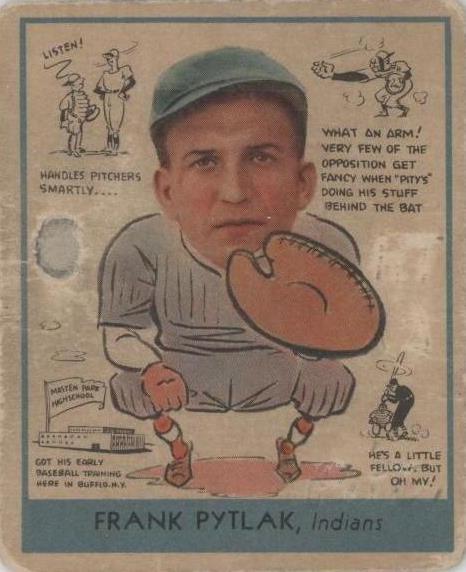 1938 Goudey Big League Chewing Gum - #269 Frankie Pytlak (RC) for sale ...