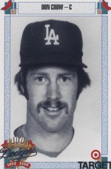 1990 Target Dodgers 100th Anniversary - #151 Don Crow (RC) for sale ...