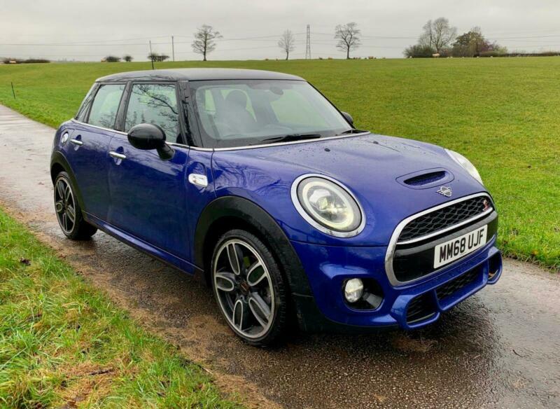 2018 68 MINI COOPER S SPORT 5 DOOR HATCHBACK 2.0 STARLIGHT BLUE ...