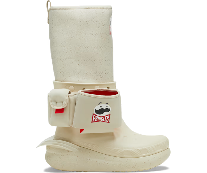 Pringles X Crocs Classic Crush Boot RARE AUTHENTIC Size M5 Pringles X Crocs Classic Crush Boot RARE AUTHENTIC Size M5