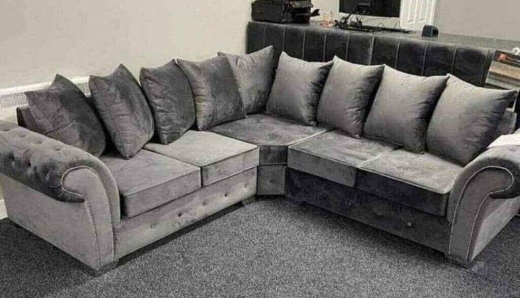 Freedelivery 30 Off Chesterfield Corner L Shape 32 Seater Sofa Couch In ...