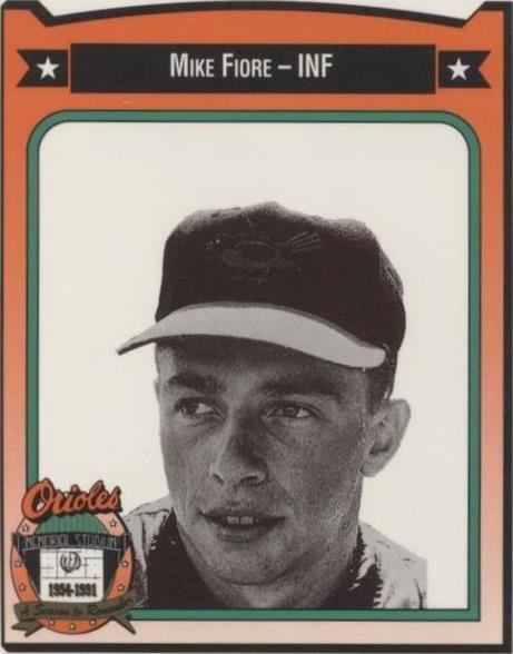 1991 All-Time Baltimore Orioles Team Issue - #131 Mike Fiore for sale ...