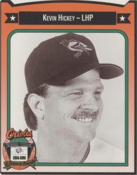 1991 All-Time Baltimore Orioles Team Issue - #196 Kevin Hickey for sale ...