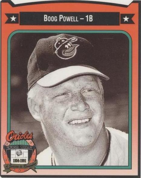 1991 All-Time Baltimore Orioles Team Issue - #367 Boog Powell for sale ...
