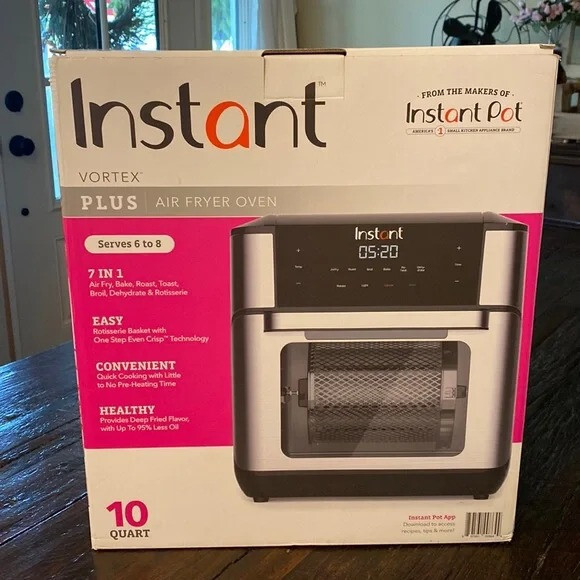 Instant Vortex Plus 10-quart Air Fryer Oven Instant Vortex Plus 10-quart Air Fryer Oven