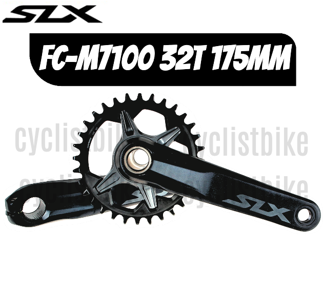 Shimano SLX FC-M7100 Crankset 1x12-speed 32T 175mm NEW