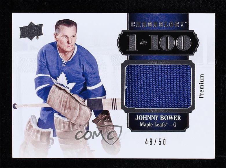 Johnny Bower Hockey Cards