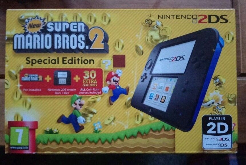 Nintendo 2DS New Super Mario Bros 2 Special edition | in Matlock ... Nintendo 2DS New Super Mario Bros 2 Special edition | in Matlock ...
