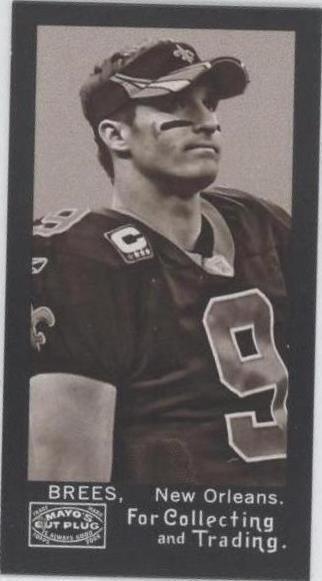 2008 Topps Mayo - Drew Brees #1 Mini for sale online | eBay