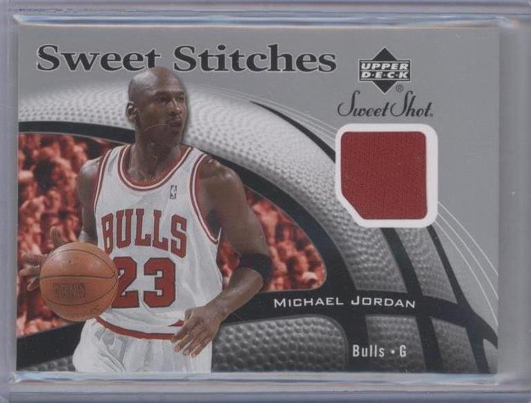 2006-07 Upper Deck Sweet Shot - Sweet Stitches Memorabilia #SS-MJ ...