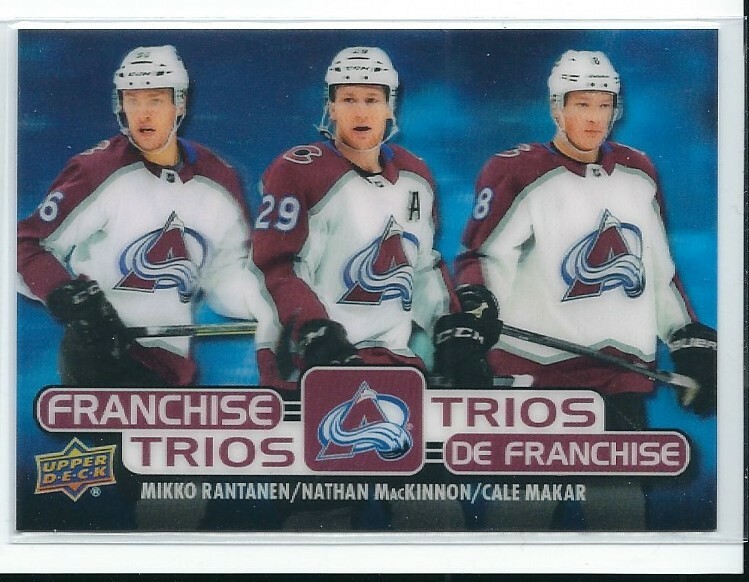 20-21 Tim Hortons Hockey - Franchise Trios Card Set - 250 Cards Per ...