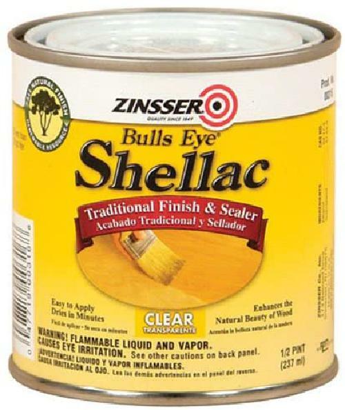 Купить шеллак 316 bulls eye clear shellac, 1/2-pint в интернет-магазине ...