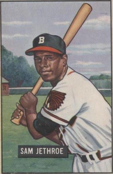 1951 Bowman - #242 Sam Jethroe for sale online | eBay