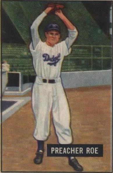 1951 Bowman - #118 Preacher Roe for sale online | eBay