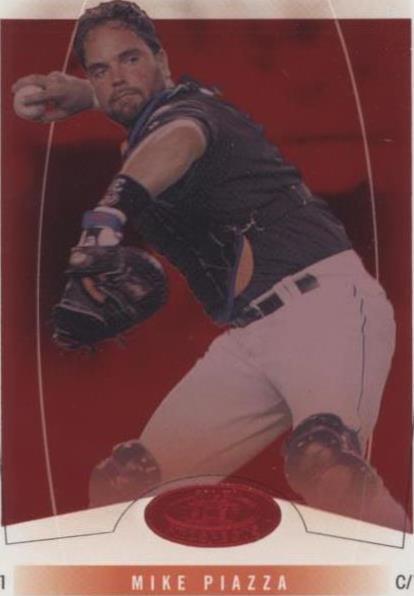 2004 Fleer Hot Prospects Draft Edition - Red Hot #14 Mike Piazza /150 ...
