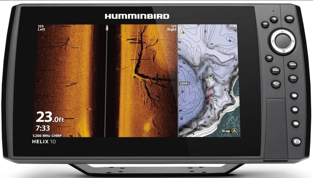 Навигатор GPS и картплоттер для лодки, катера или яхты Humminbird Helix ...