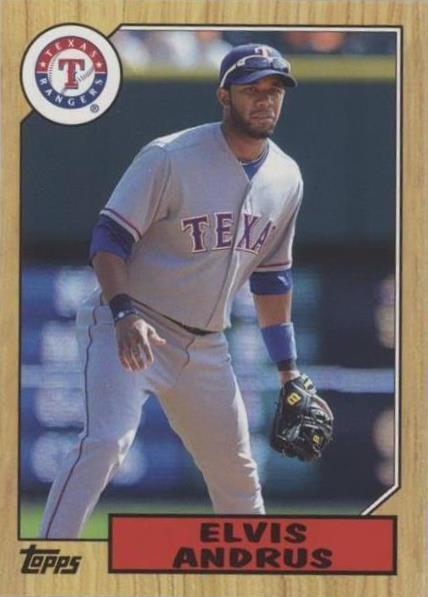 2012 Topps - 1987 Topps Minis Elvis Andrus #TM-129 for sale online | eBay