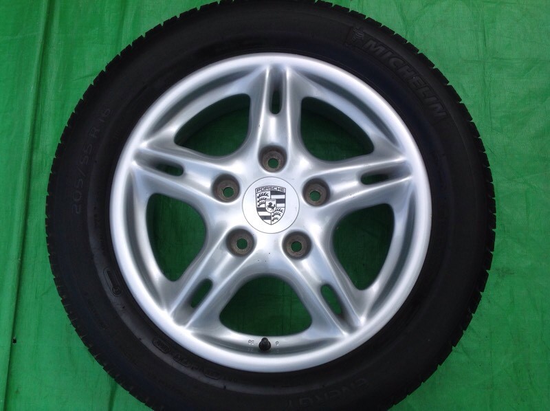 16" PORSCHE BOXSTER 986 ALLOY WHEELS ALLOYS TYRES WHEELS RIMS PCD 5X13O ...