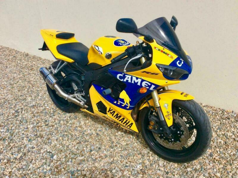 YAMAHA YZF R6 - CAMEL RACING LIVERY - SUPERB LOOKS - GREAT PERFORMER ...