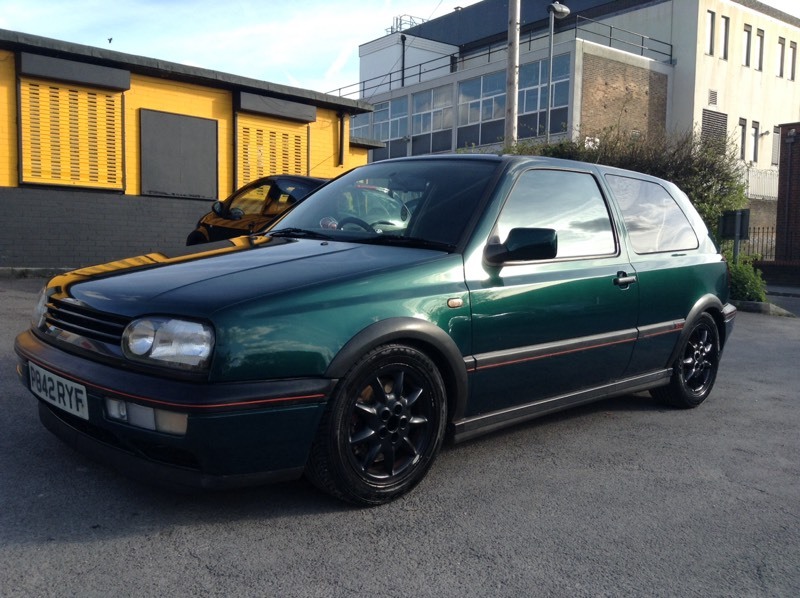 96 Volkswagen Golf GTI mk3 FSH 12 months mot dragon green | in ...