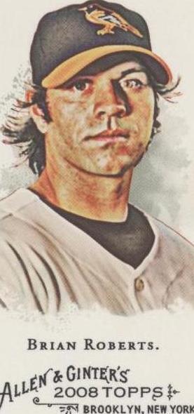 2008 Topps Allen & Ginter's - Brian Roberts #265 for sale online | eBay