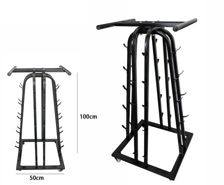Rastrelliera Stand Supporto Verticale Porta Manubri Pesi Palestra ...