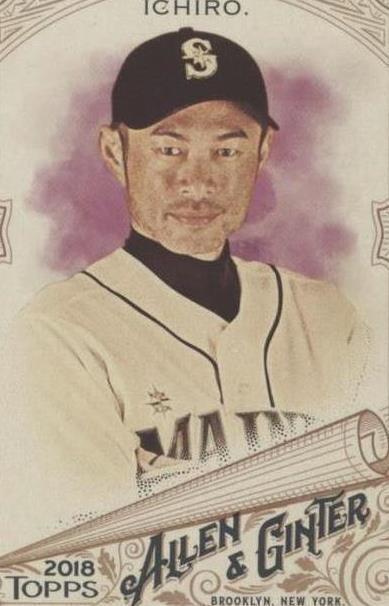 2018 Topps Allen & Ginter - Ichiro Suzuki #189 for sale online | eBay