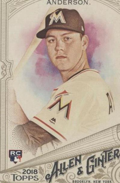 2018 Topps Allen & Ginter - Brian Anderson #237 (RC) for sale online | eBay