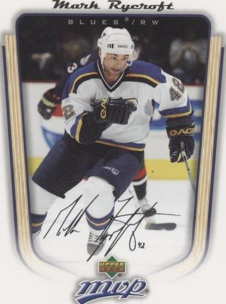 2005-06 Upper Deck MVP - #335 Mark Rycroft for sale online | eBay