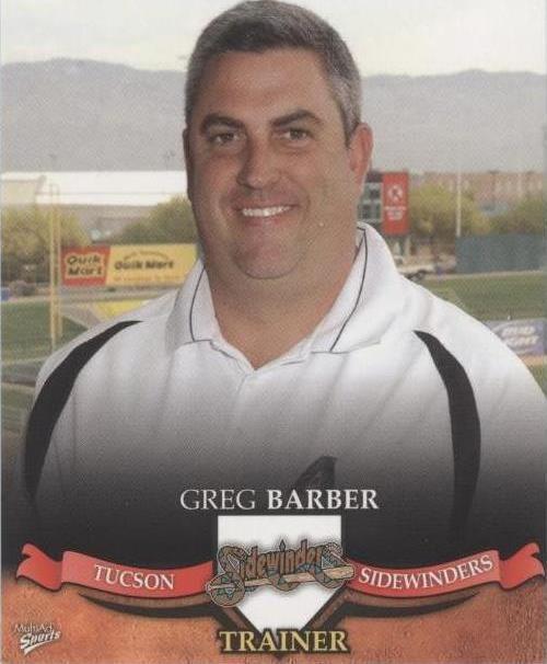 2007 MultiAd Sports Tucson Sidewinders - Greg Barber #33 (RC) for sale ...